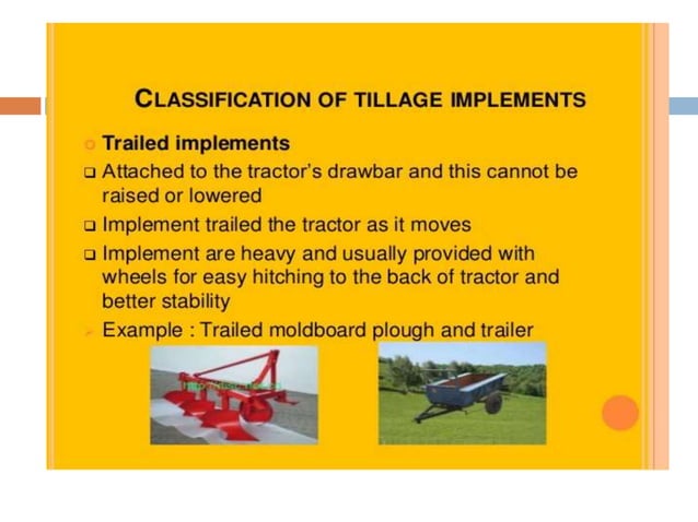 Classification of tillage impliments A Lecture By Mr Allah Dad Khan ...