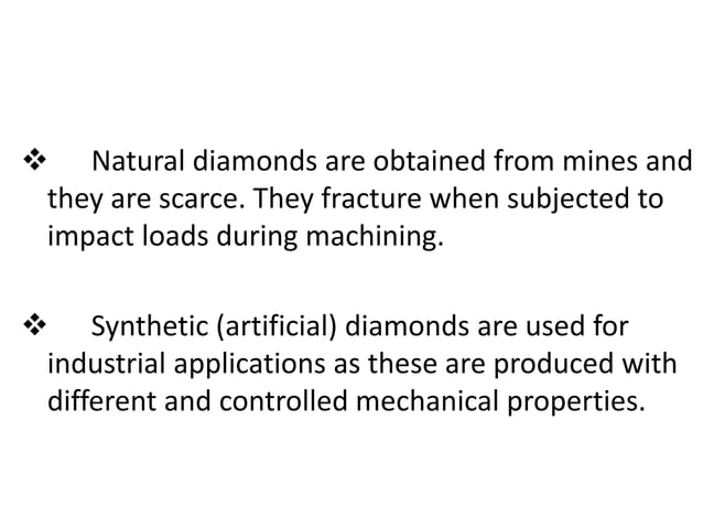 Classification of Tool Materials | PPTX