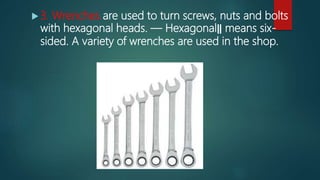 Classification of Tools and Equipment.pptx