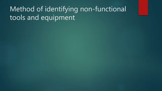 Classification of Tools and Equipment.pptx