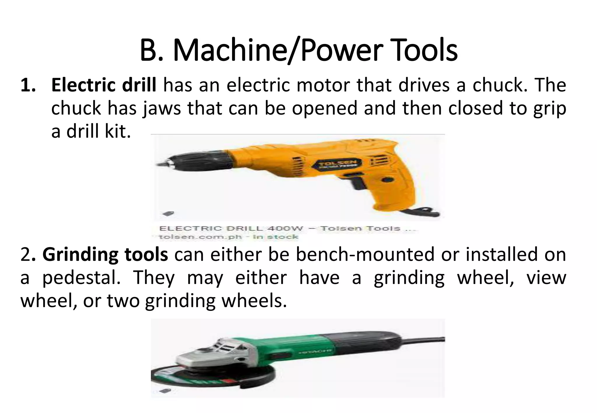 Classification of Tools and Equipment.pptx