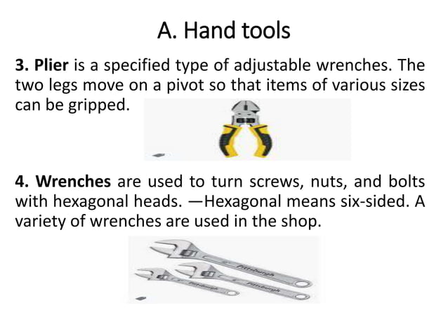 Classification of Tools and Equipment.pptx