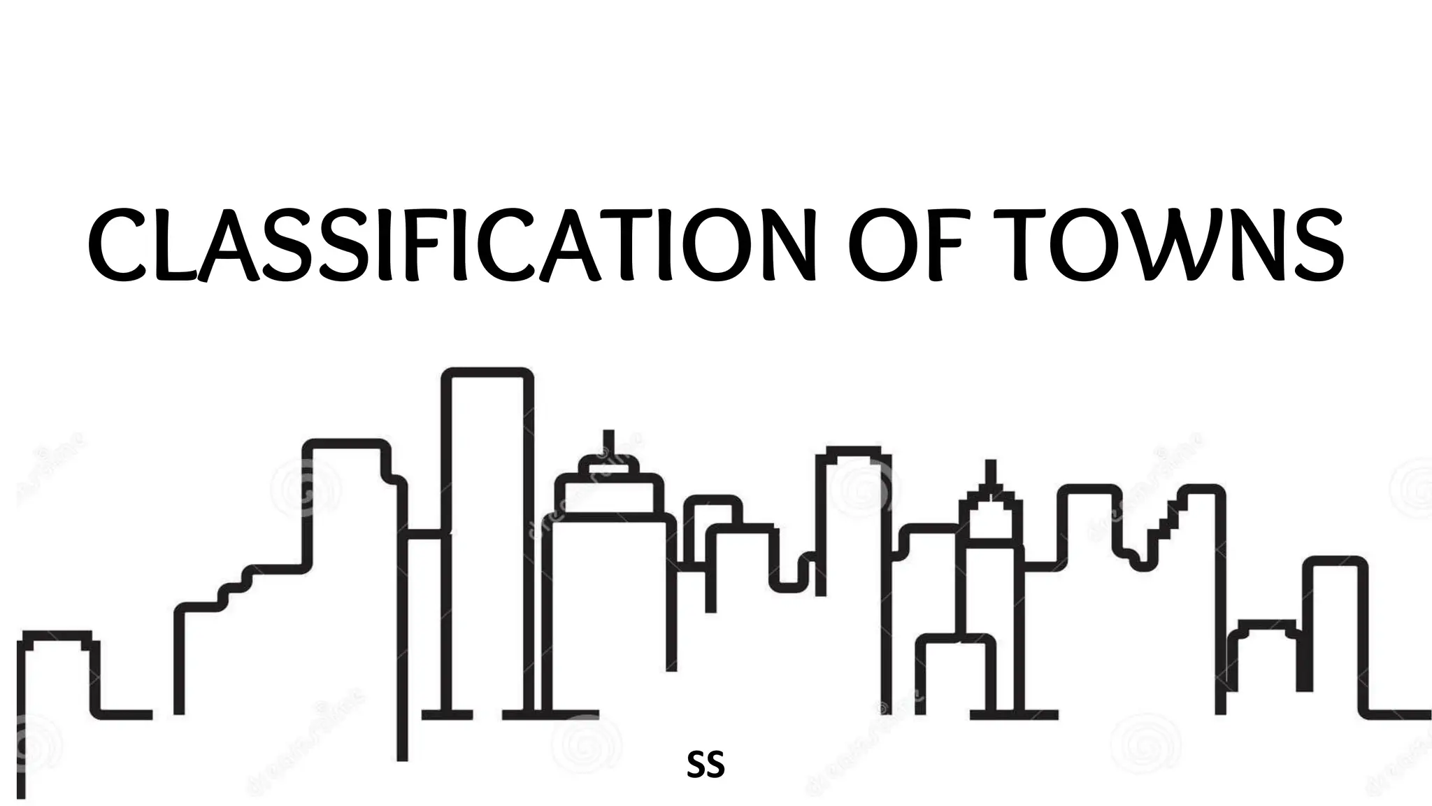 Classification Of Towns by ashok,s Mitra | PDF