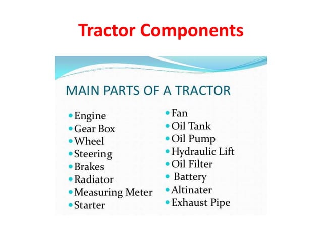 Classification of Tractor.pptx | Agriculture | Industries