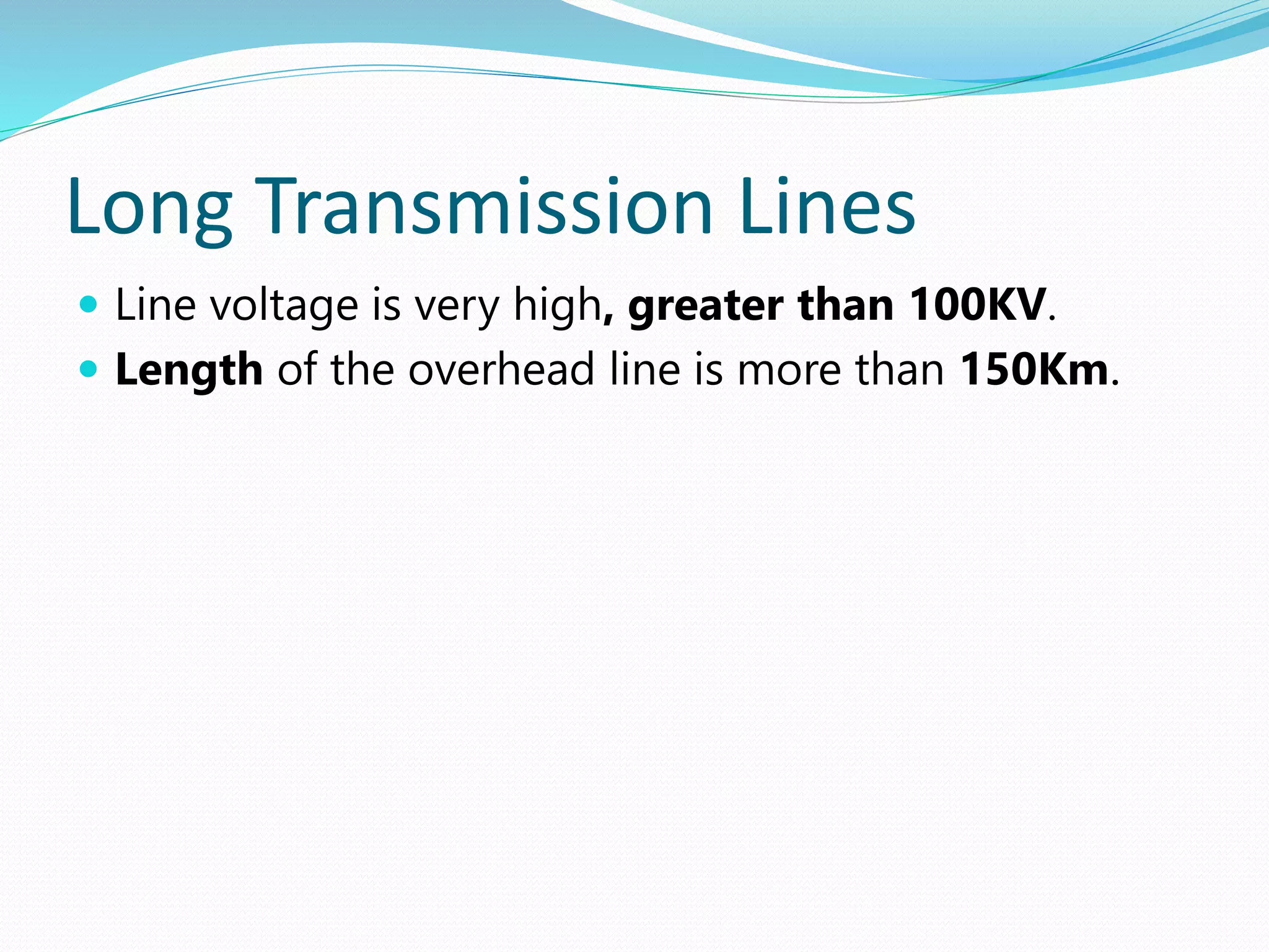 Classification of transmission lines | PPTX