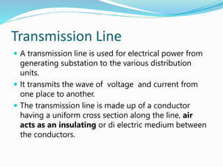 Classification of transmission lines | PPTX