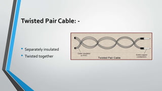 Classification of transmission media | PPTX