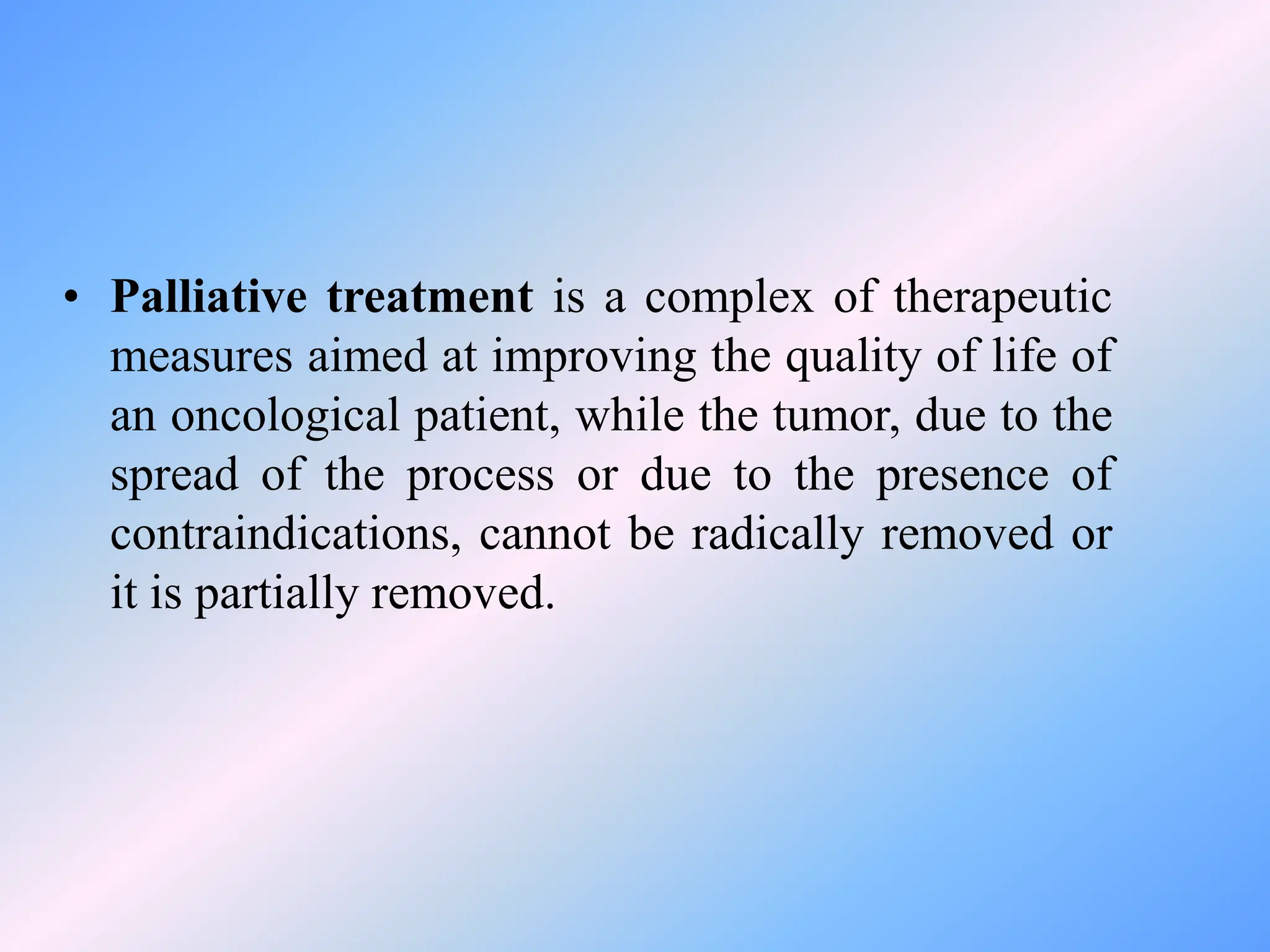 Classification of treatment methods of cancer | PPT | Physical Therapy ...