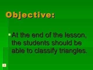 Classification of triangle | PPT