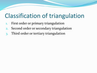 Classification of triangulation | PPTX