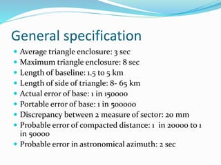 Classification of triangulation | PPTX