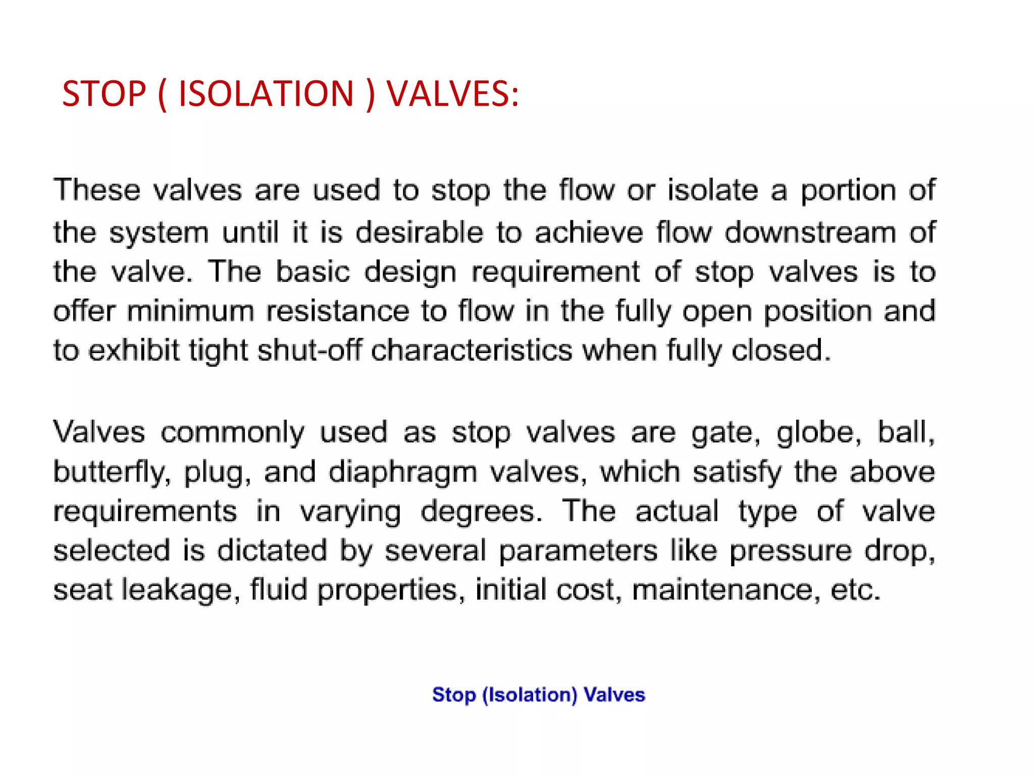 Classification of valves | PPT
