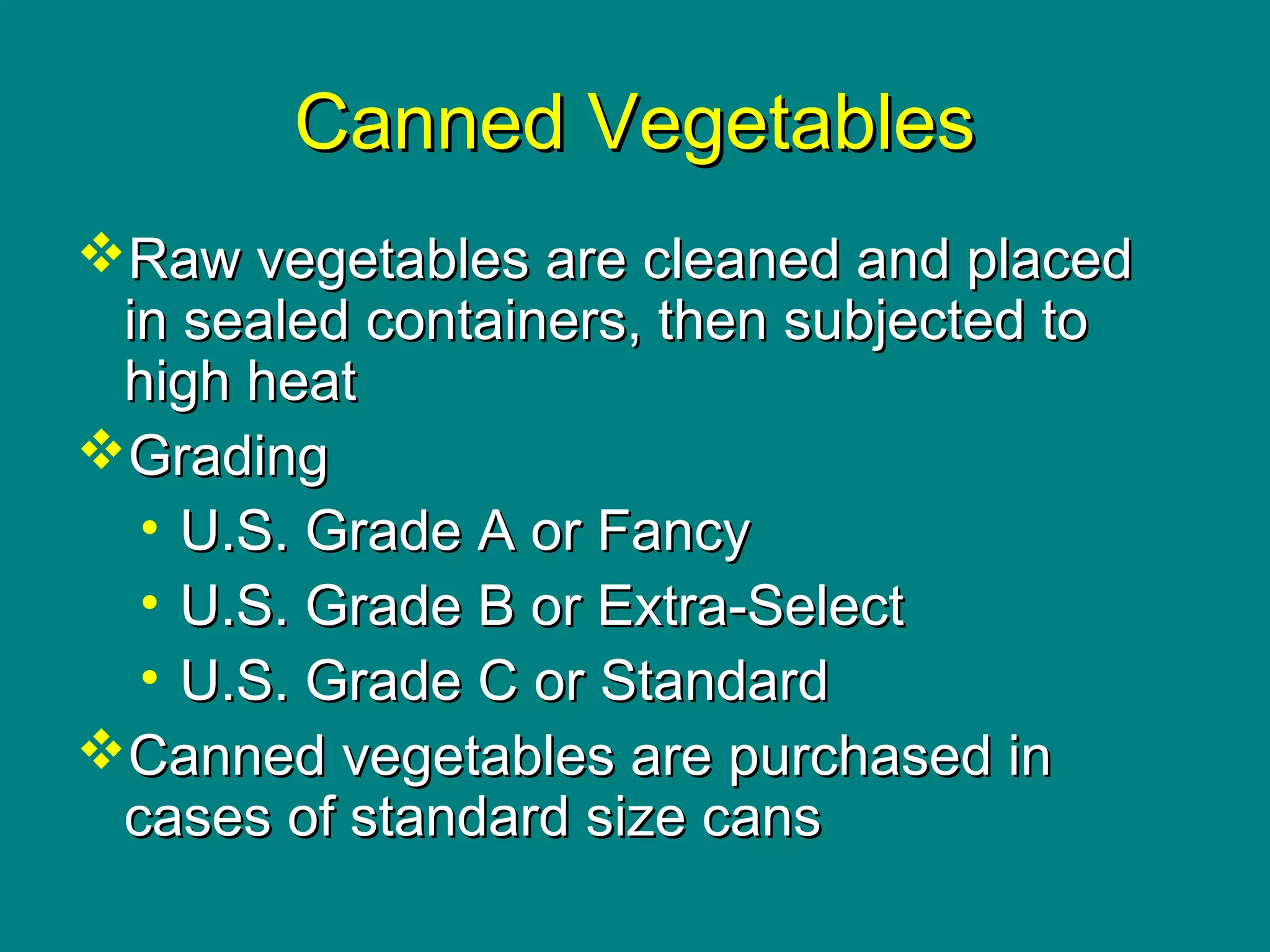 classification of vegetable | PDF