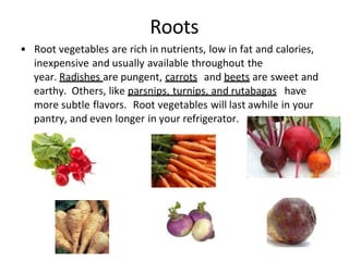 categories andclassification of vegetables.pptx