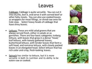 categories andclassification of vegetables.pptx