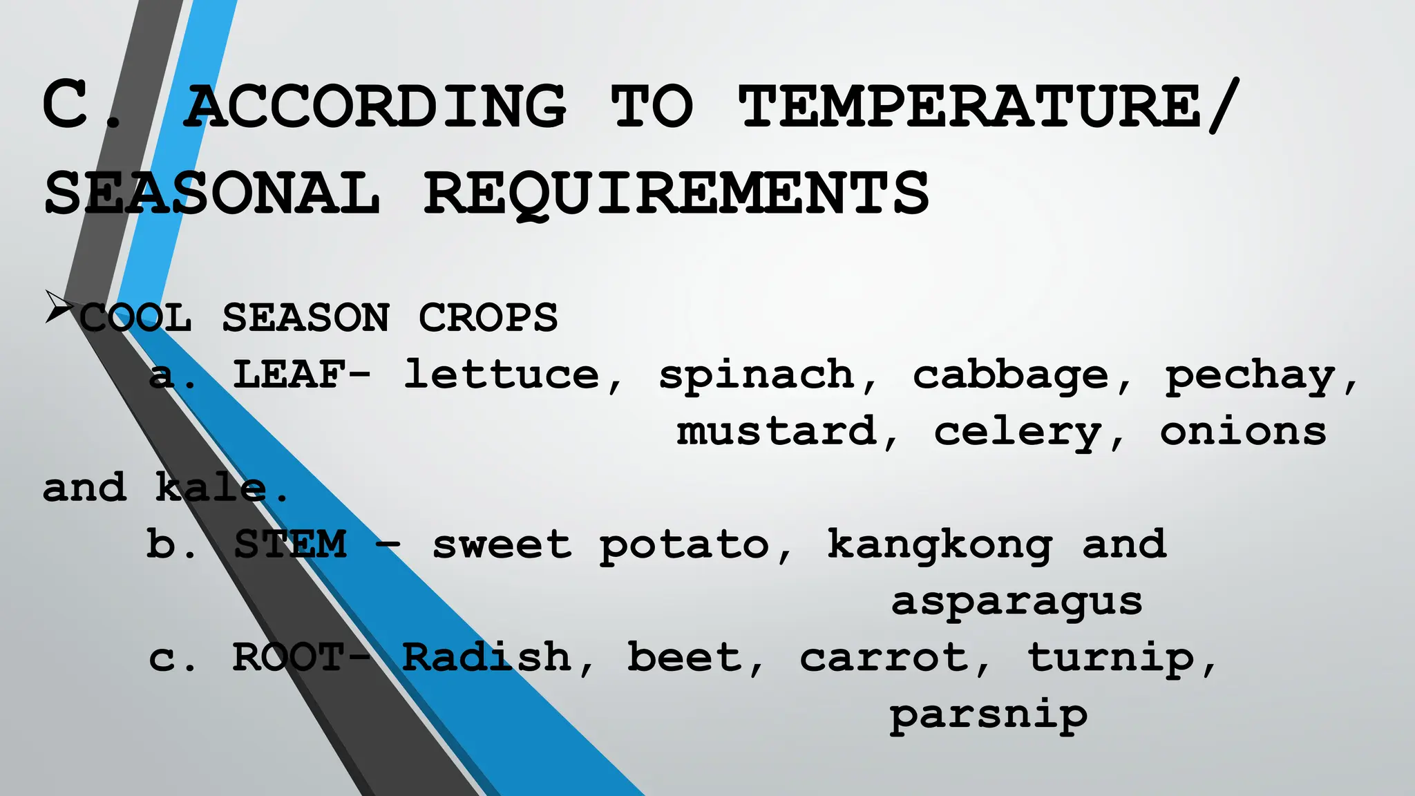 CLASSIFICATION AND TYPES OF VEGETABLES.pptx