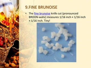 Fine Brunoise