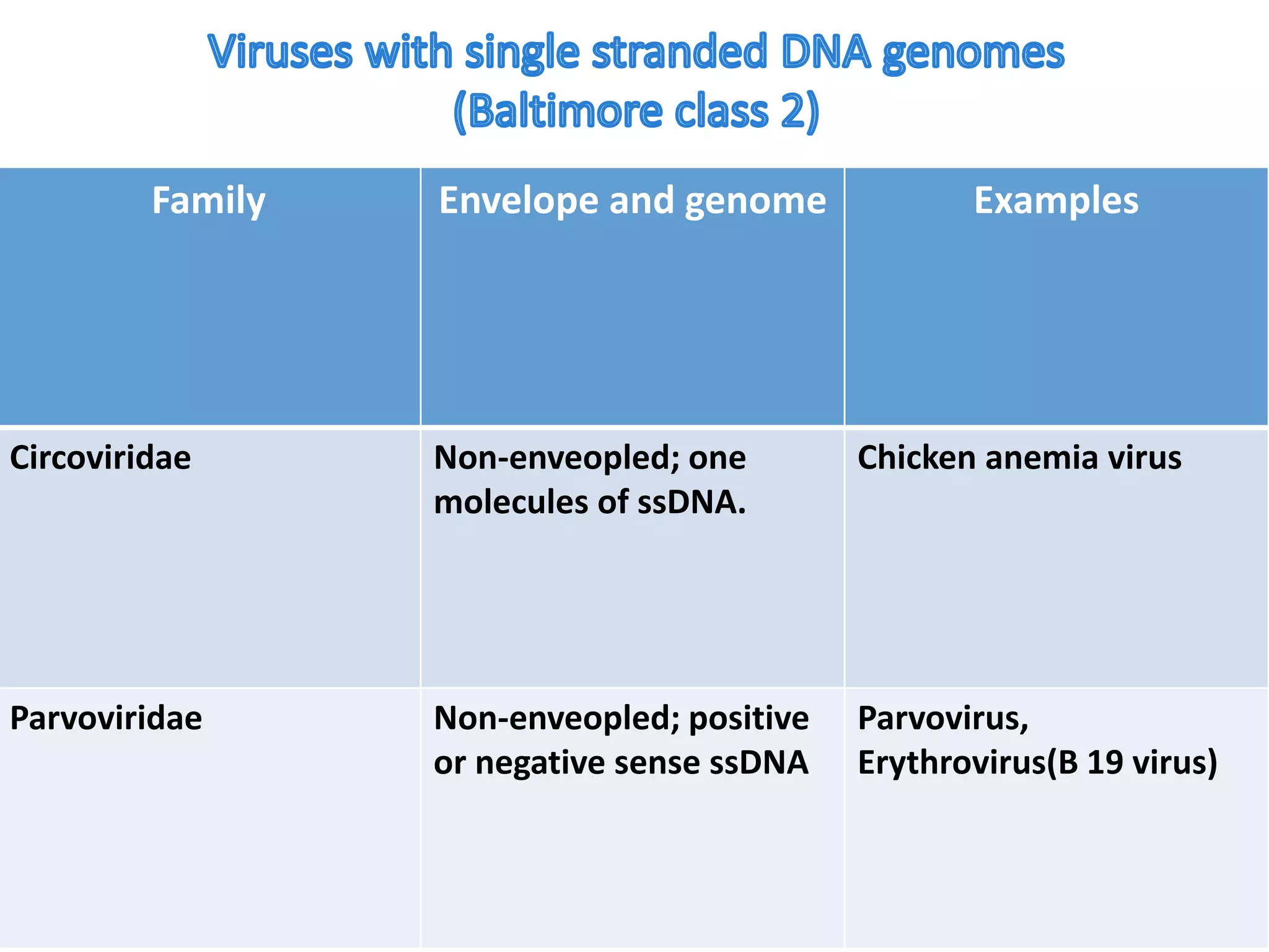 Classification of virus | PPTX