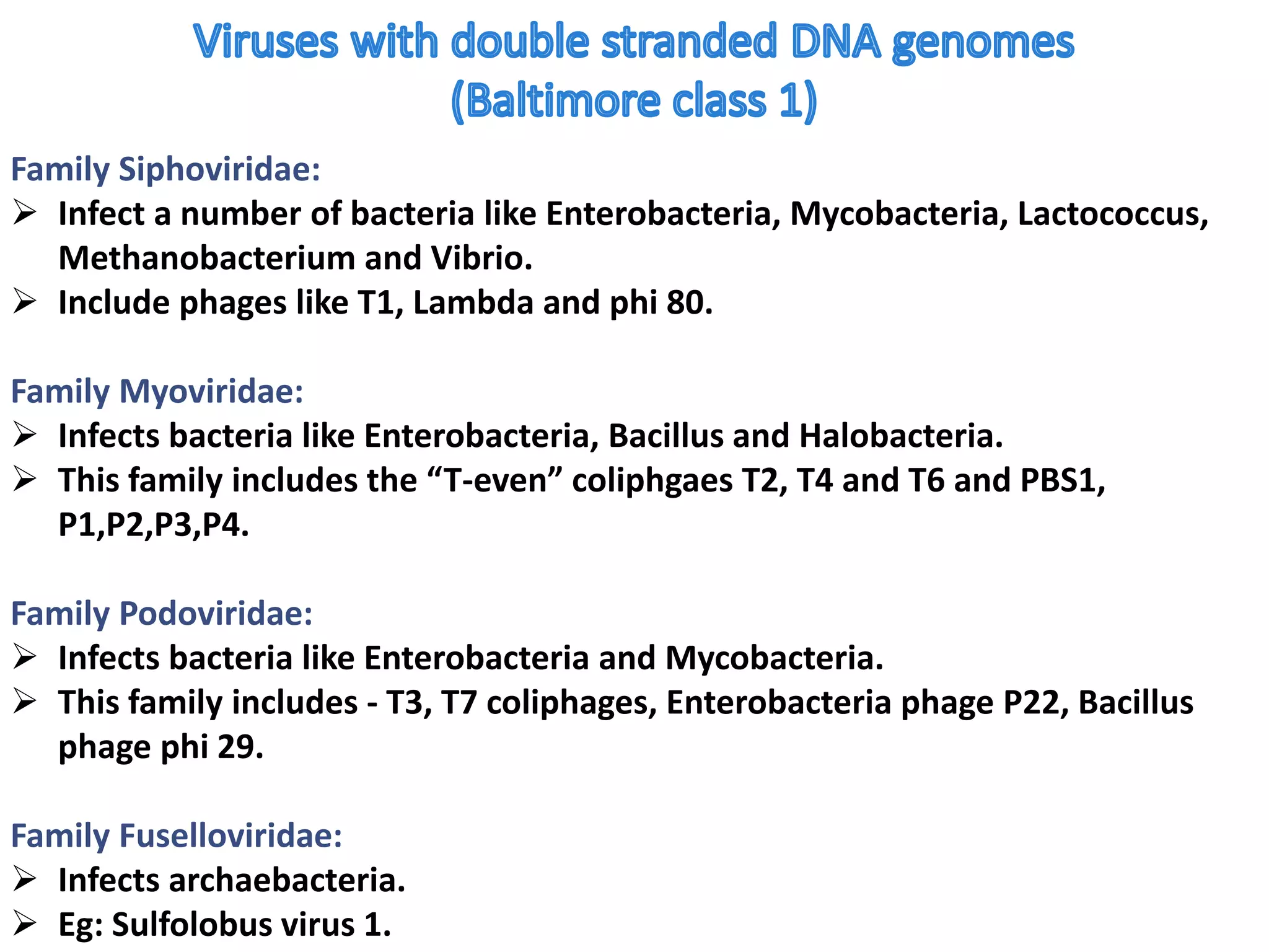Classification of virus | PPTX