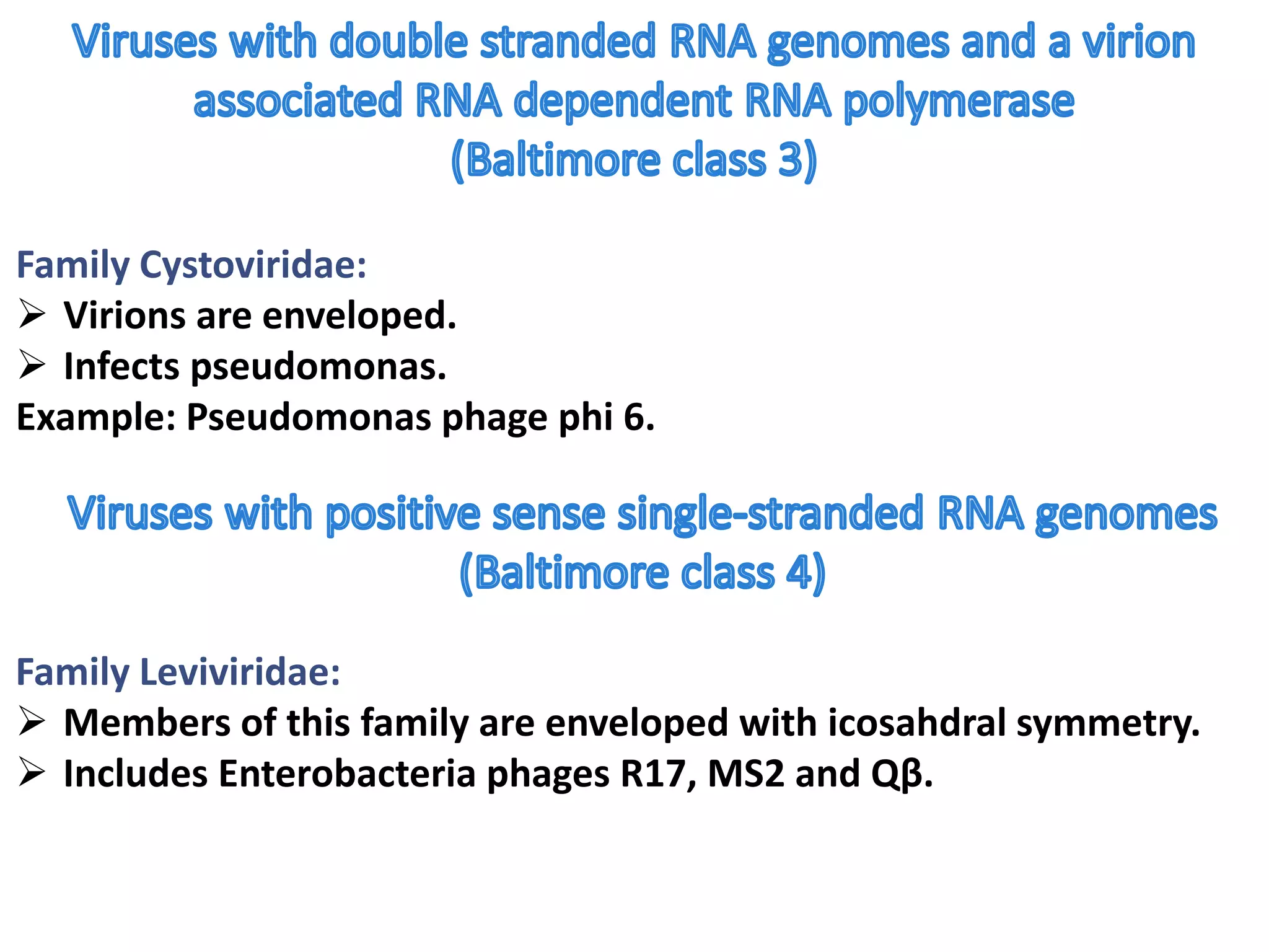 Classification of virus | PPTX