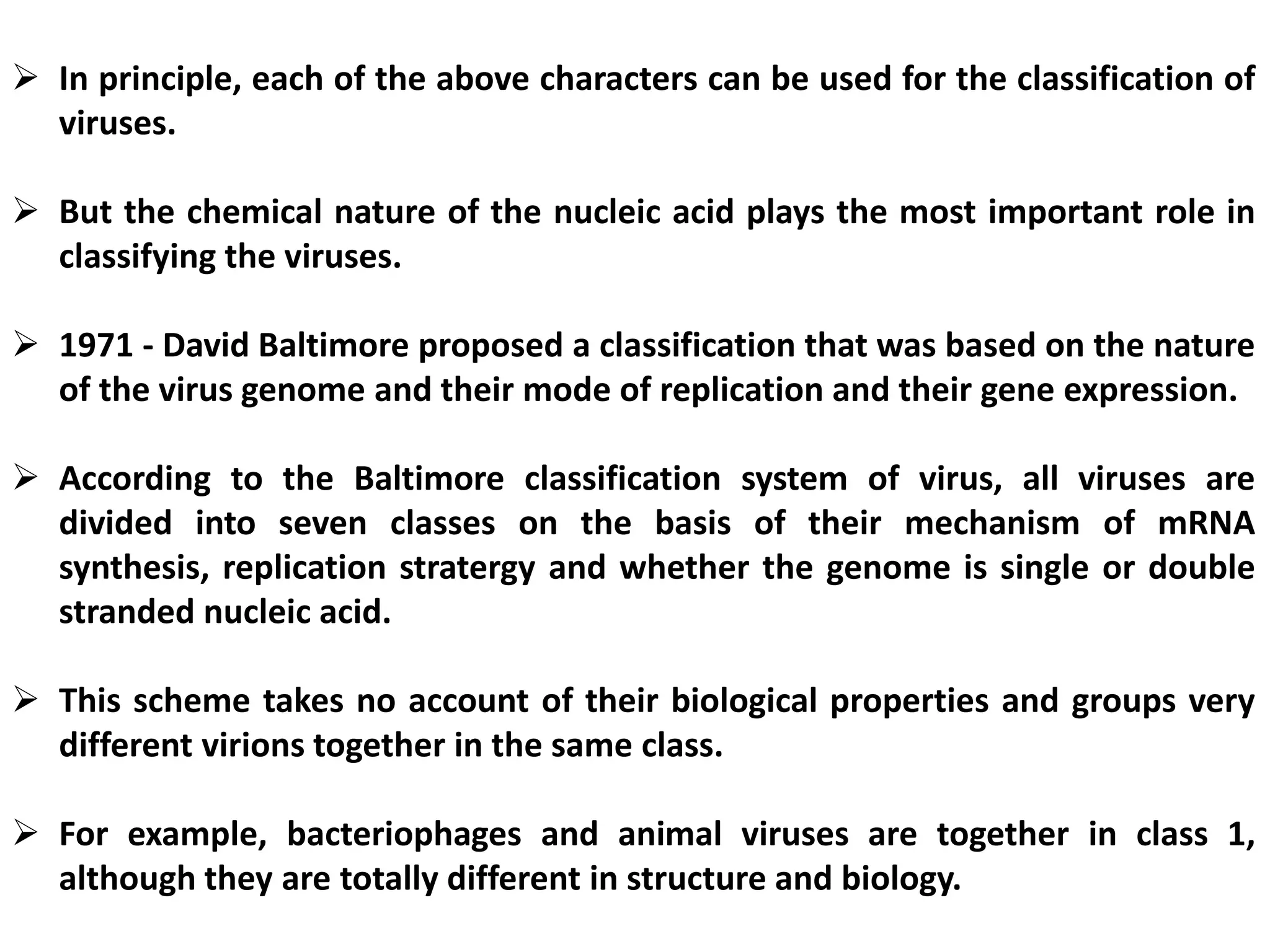 Classification of virus | PPTX