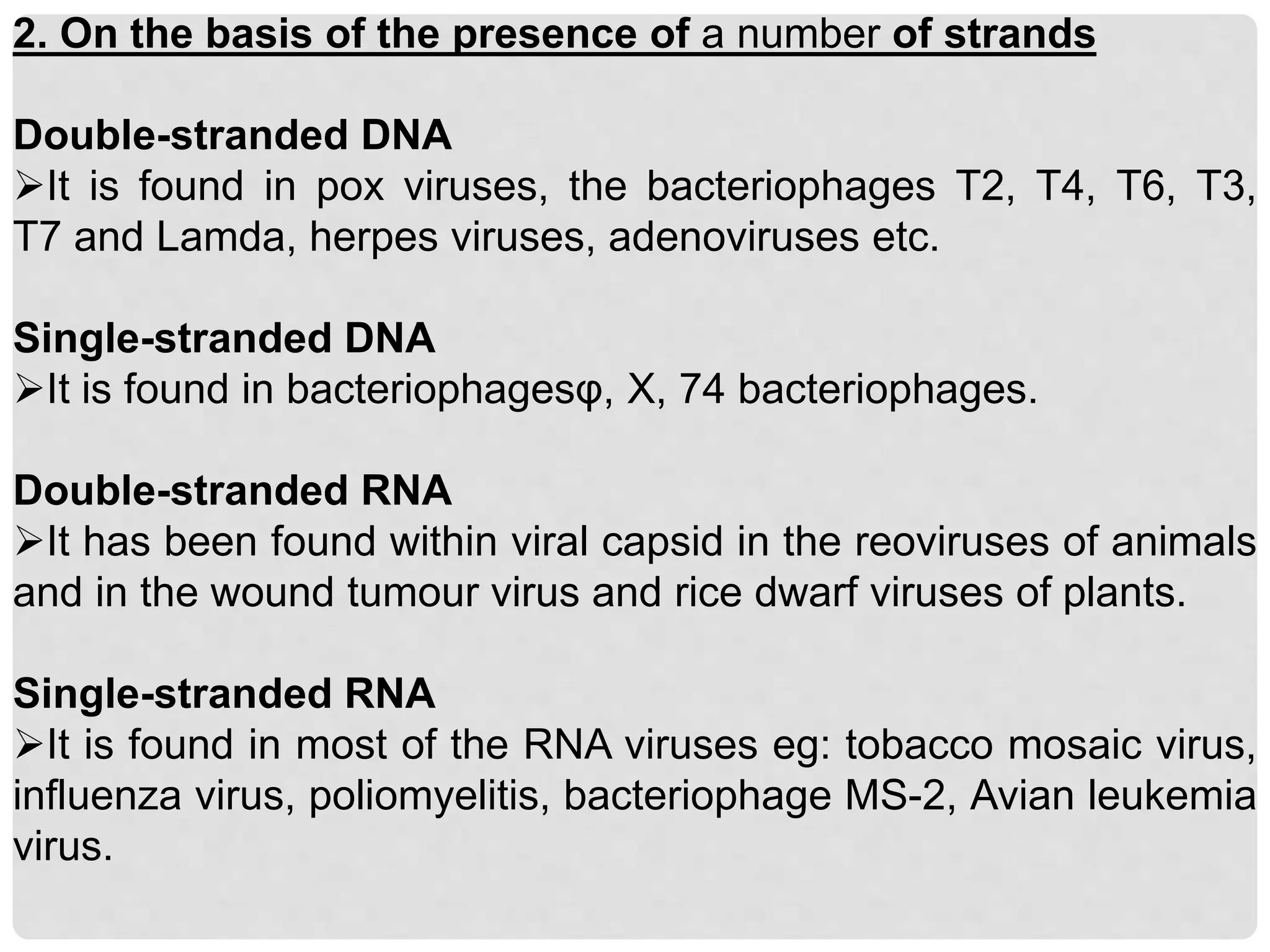 Classification of viruses | PPTX