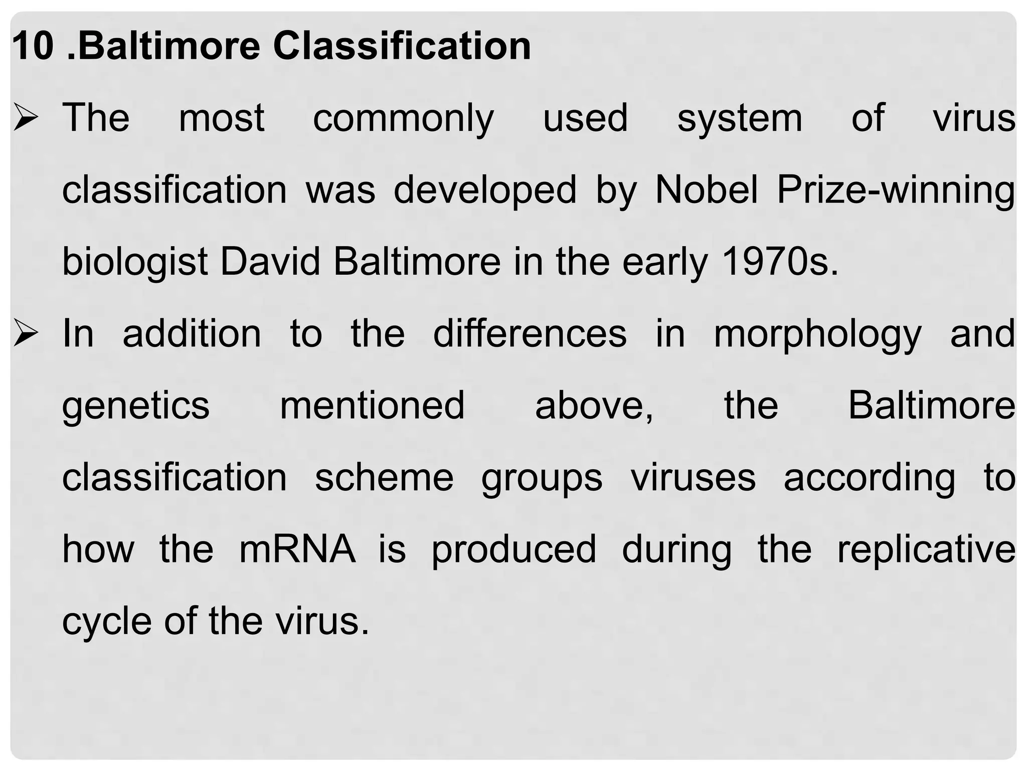 Classification of viruses | PPTX