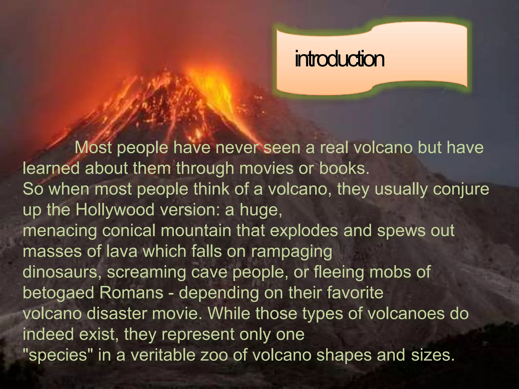 Classification of volcanoes | PPTX
