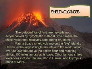Classification of volcanoes | PPTX