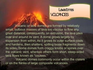 Classification of volcanoes | PPTX