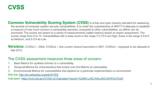 Classification of vulnerabilities | PPTX