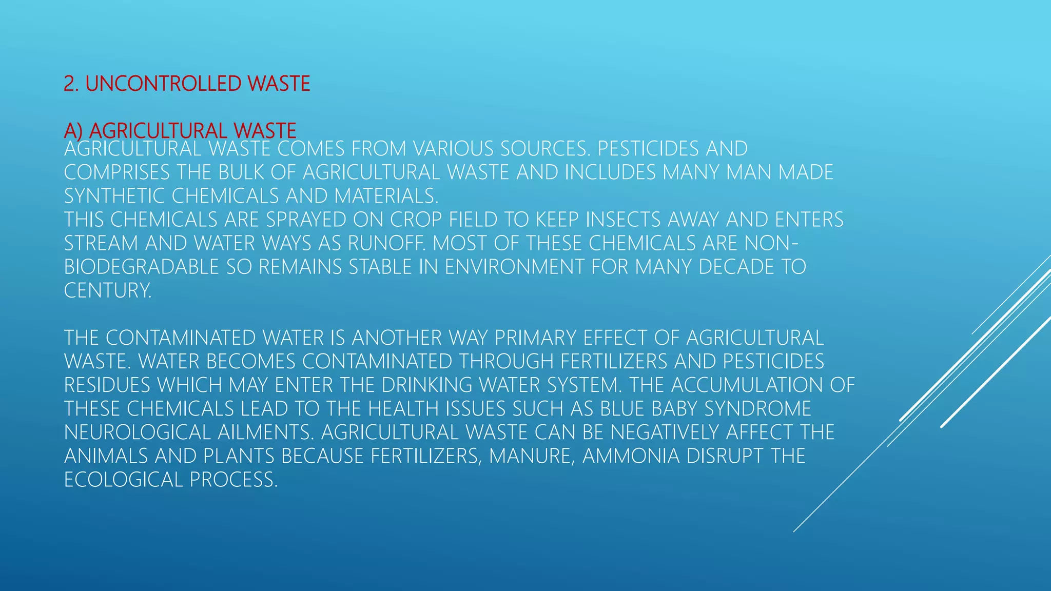 classification of waste and their characteristics | PPTX