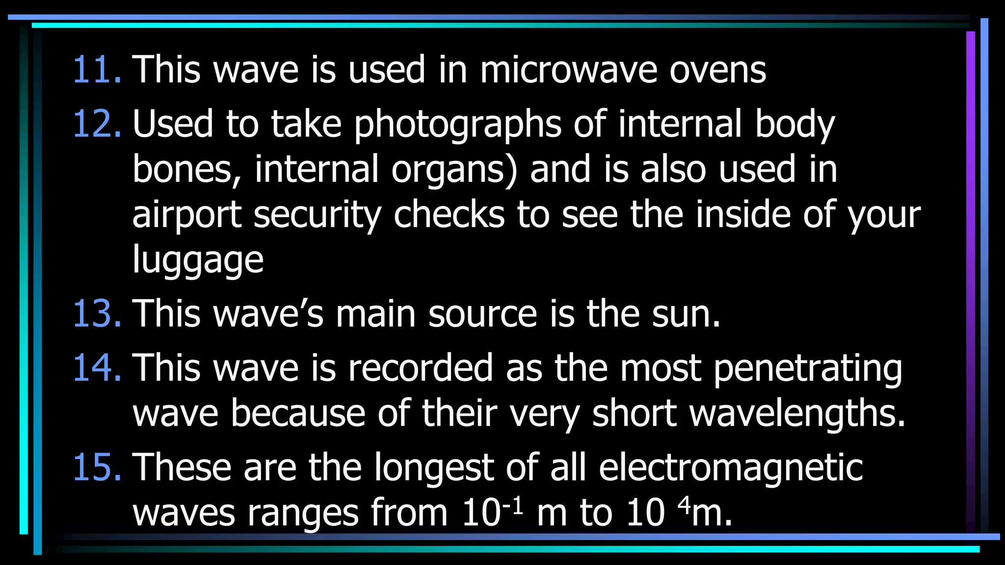 Classification of waves | PPTX