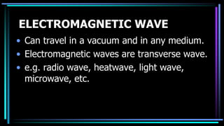 Classification of waves | PPTX