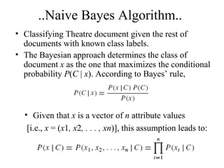 Classification Of Web Documents | PPT