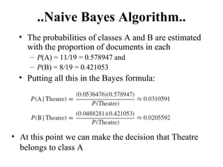 Classification Of Web Documents | PPT