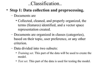 Classification Of Web Documents | PPT