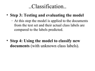 Classification Of Web Documents | PPT