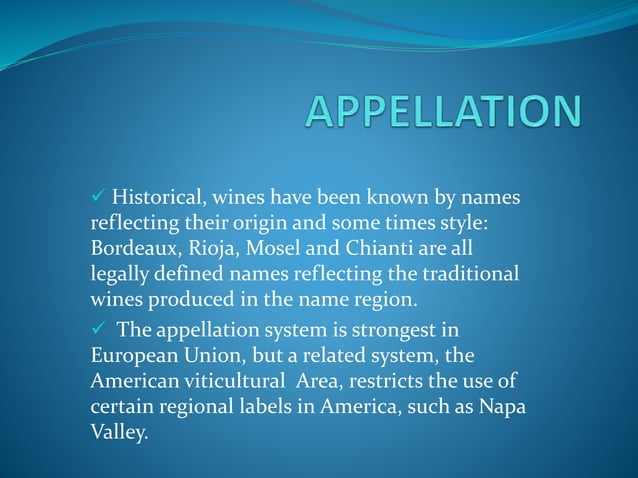Classification of wine | PPTX
