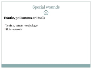 CLASSIFICATION OF WOUNDS BDS 3rd year .pptx