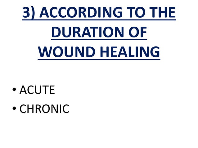 Classification of wounds | PPTX | First Aid | Injuries