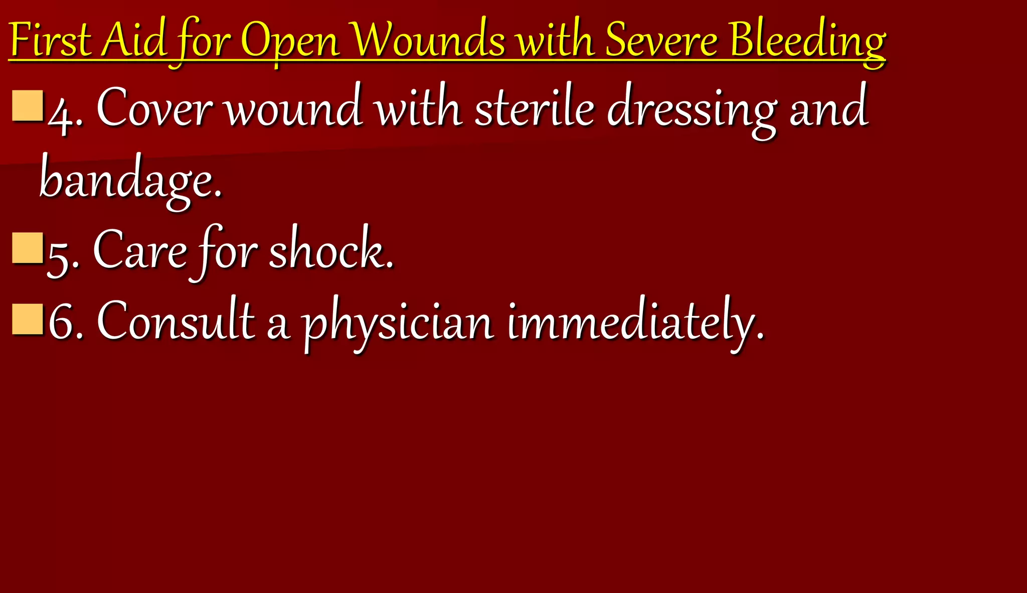 Classification of wounds | PPT | First Aid | Injuries