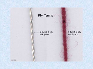 Classification of yarn yarn classification. Textile yarn. Yarn count. | PDF