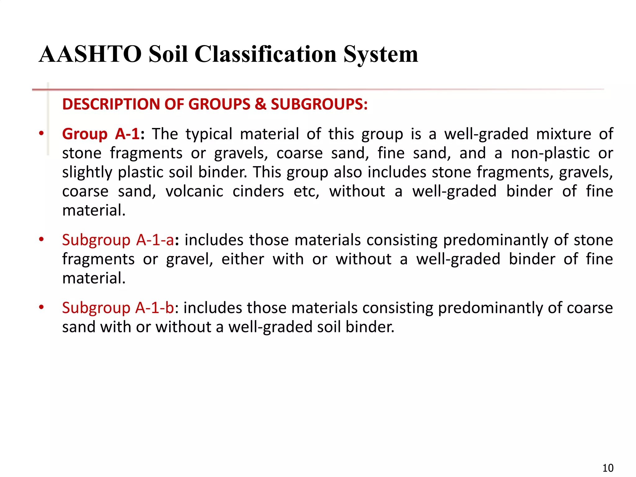 Classification os soil | PDF