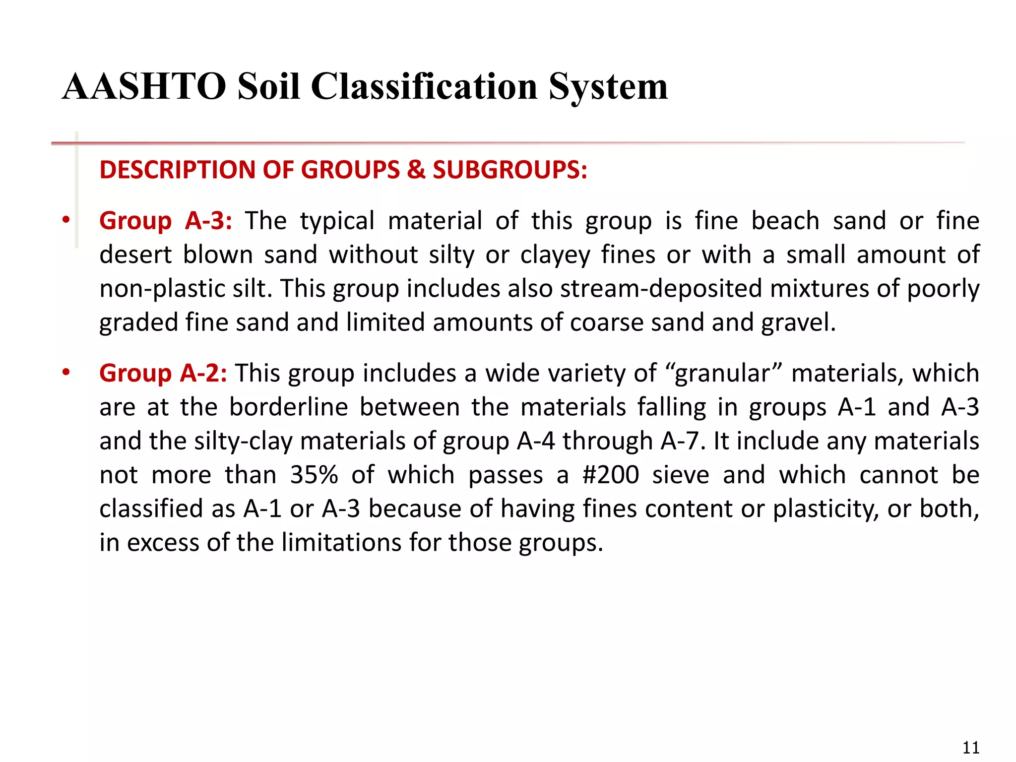 Classification os soil | PDF