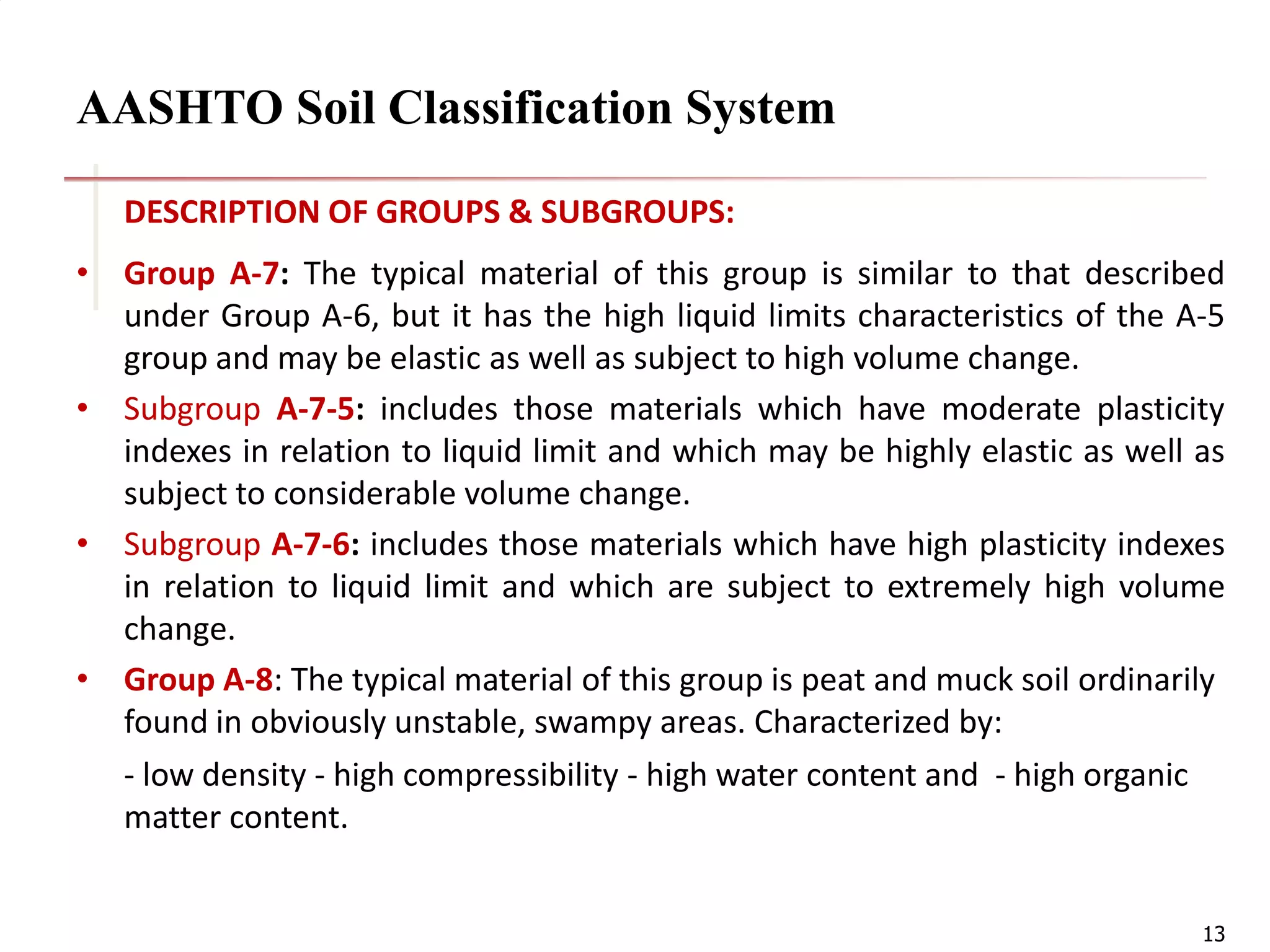 Classification os soil | PDF