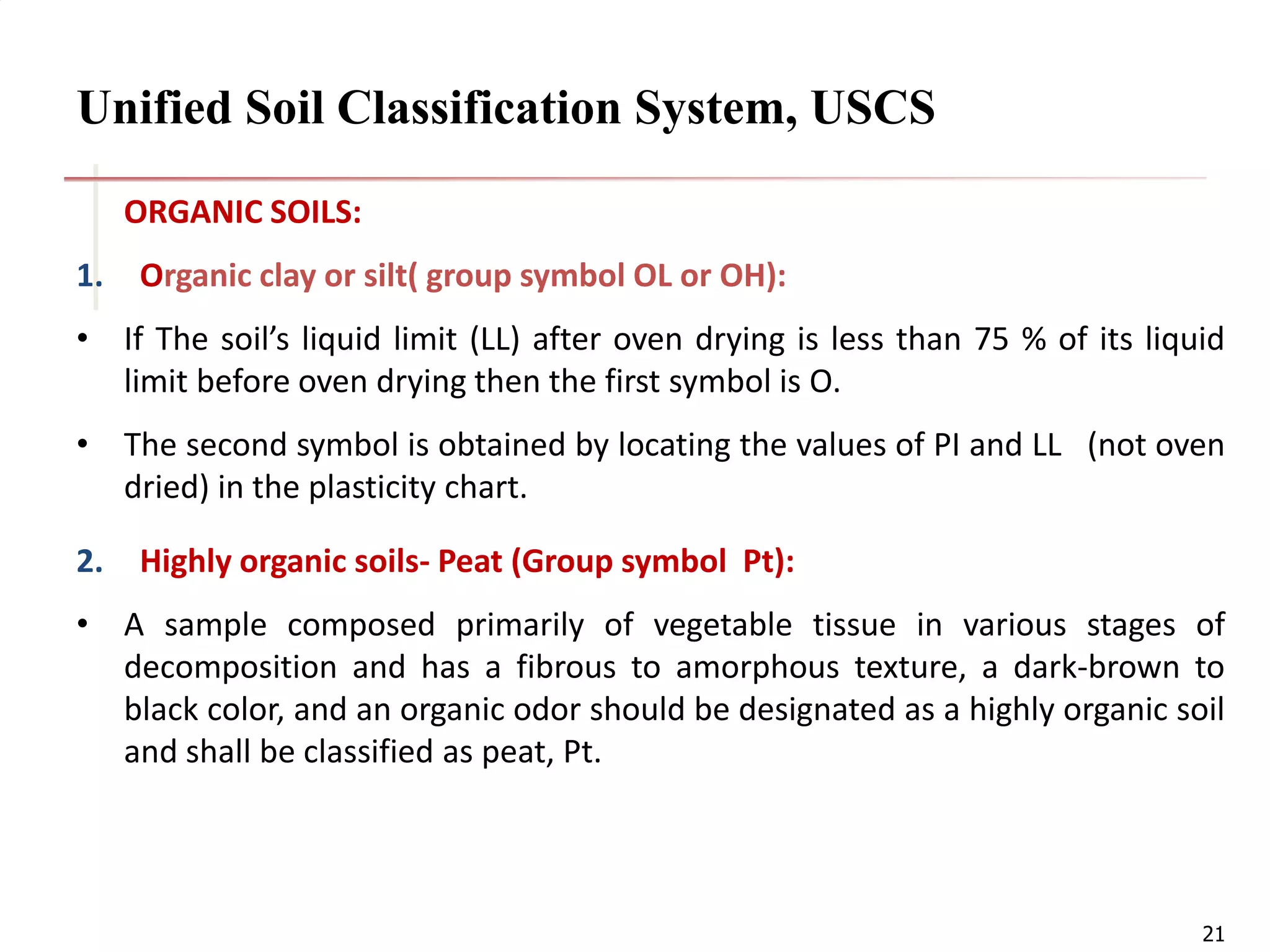 Classification os soil | PDF