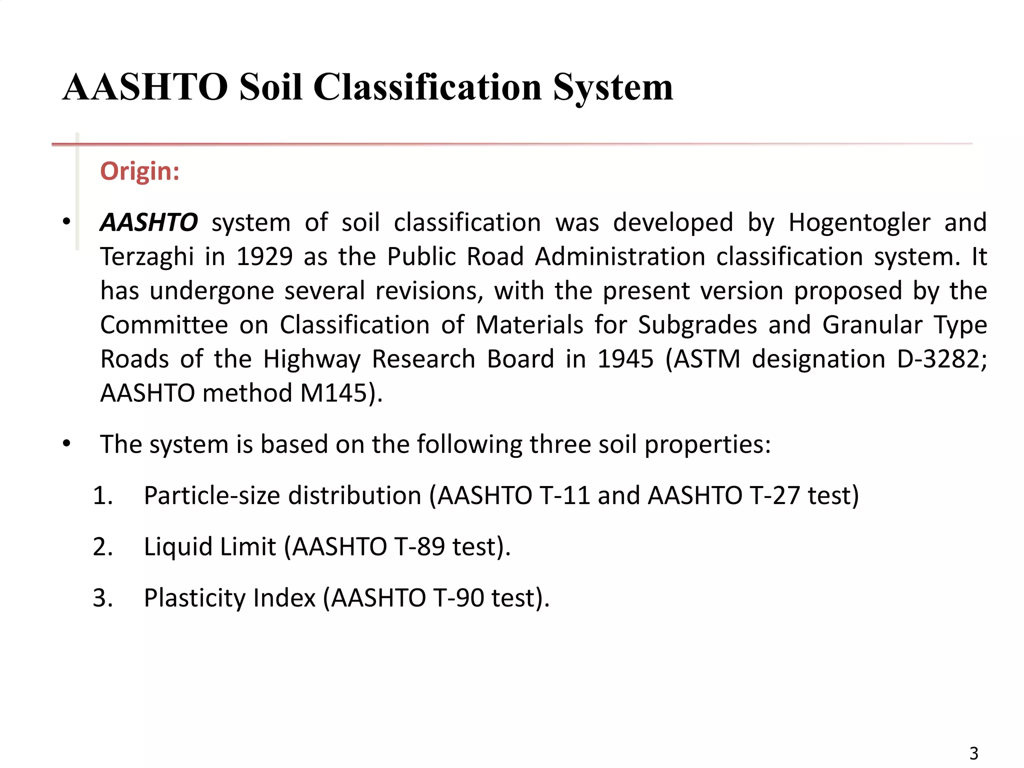 Classification os soil | PDF
