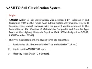 Classification os soil | PDF