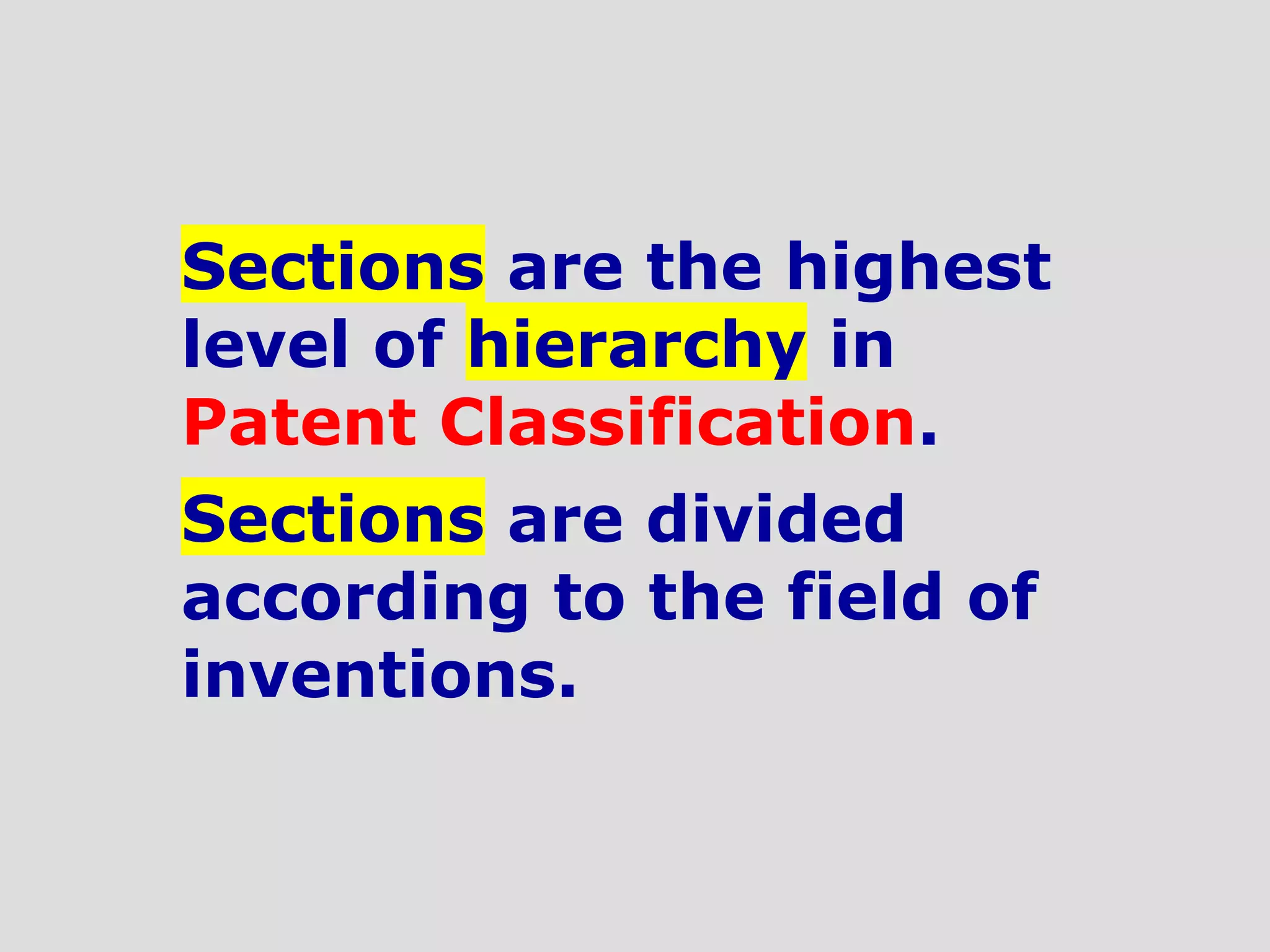 Patent Classification | PDF